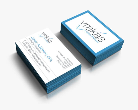 Vrakas CPAs + Advisors Identity & Collateral | Catalyst Group Marketing